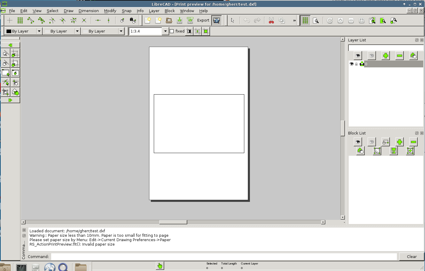 Troubleshooting Printing Landscape